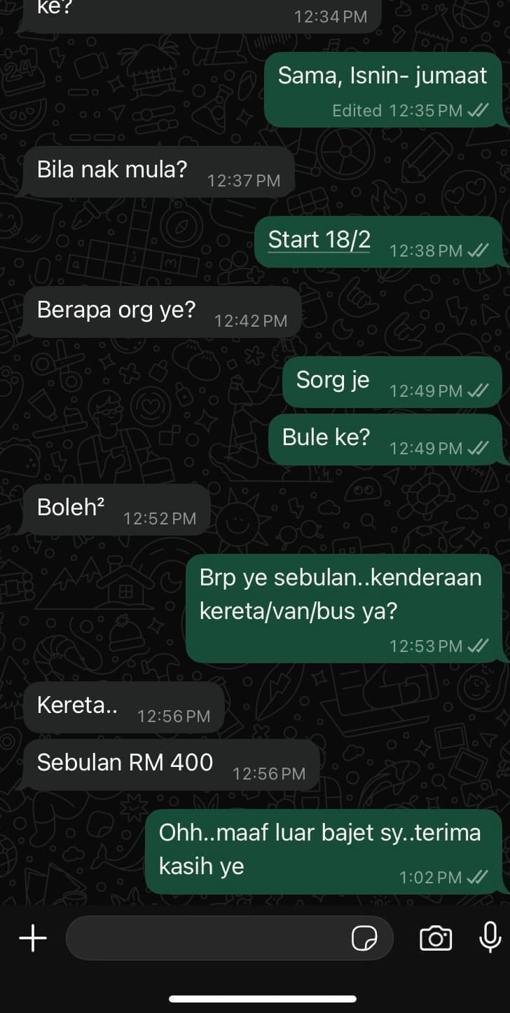 M'sian Woman Shocked By RM400 Monthly Fee To Send Kid To School By Car | WeirdKaya